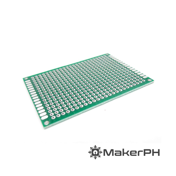 5x7cm Double Side Prototype Universal PCB – MakerPH Electronics