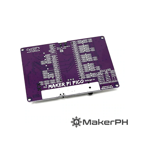 Maker Pi Pico Simplifying Raspberry Pi Pico For Beginner Makerph 9838