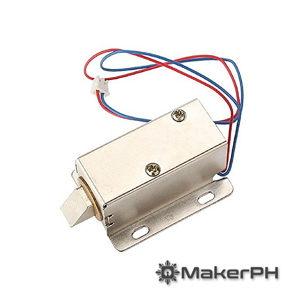 12VDC Solenoid Door Lock – MakerPH Electronics