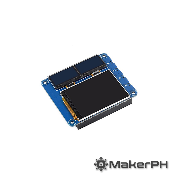 Raspberry Pi OLED/LCD HAT – MakerPH Electronics